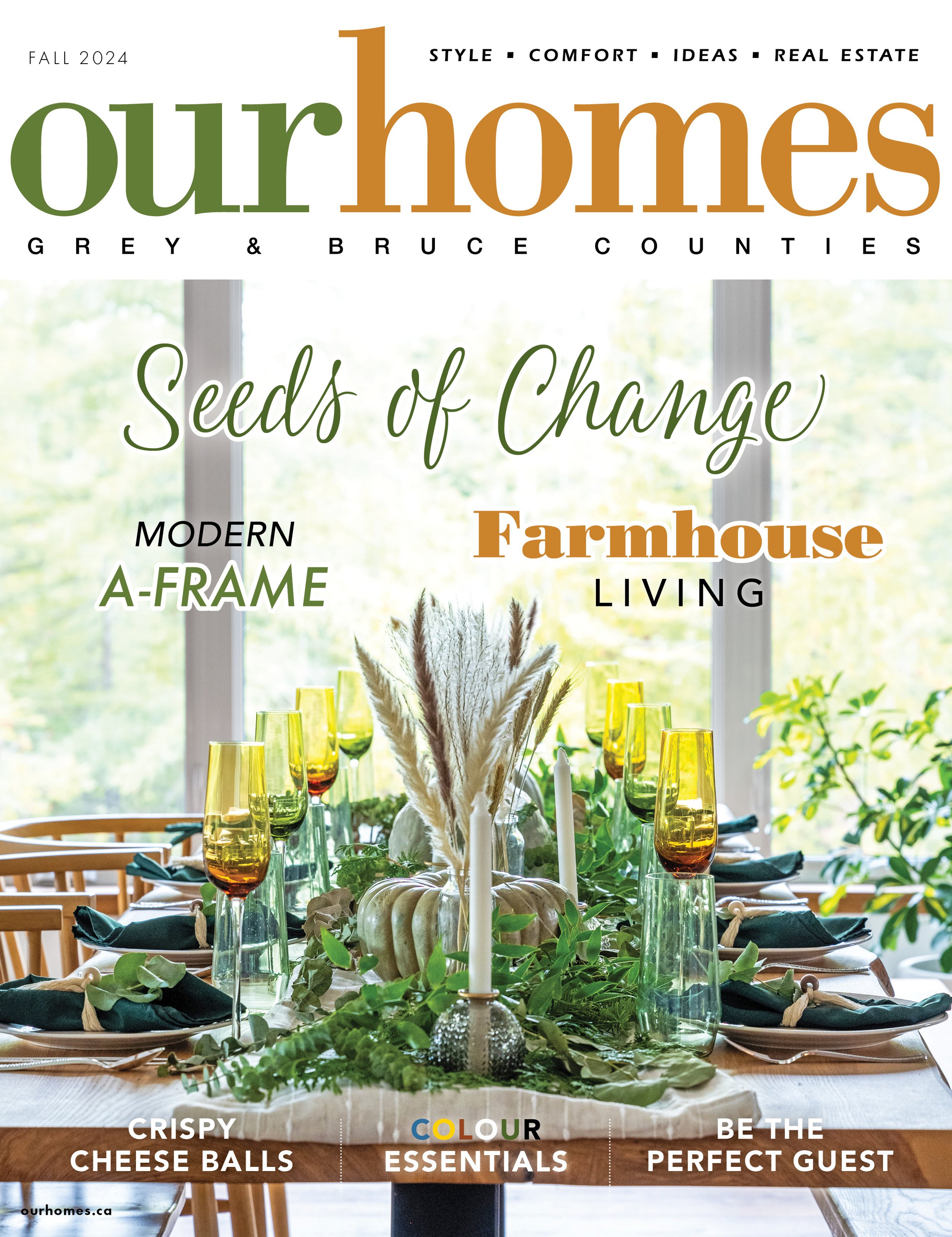 OUR HOMES Magazine – Celebrating Life at Home