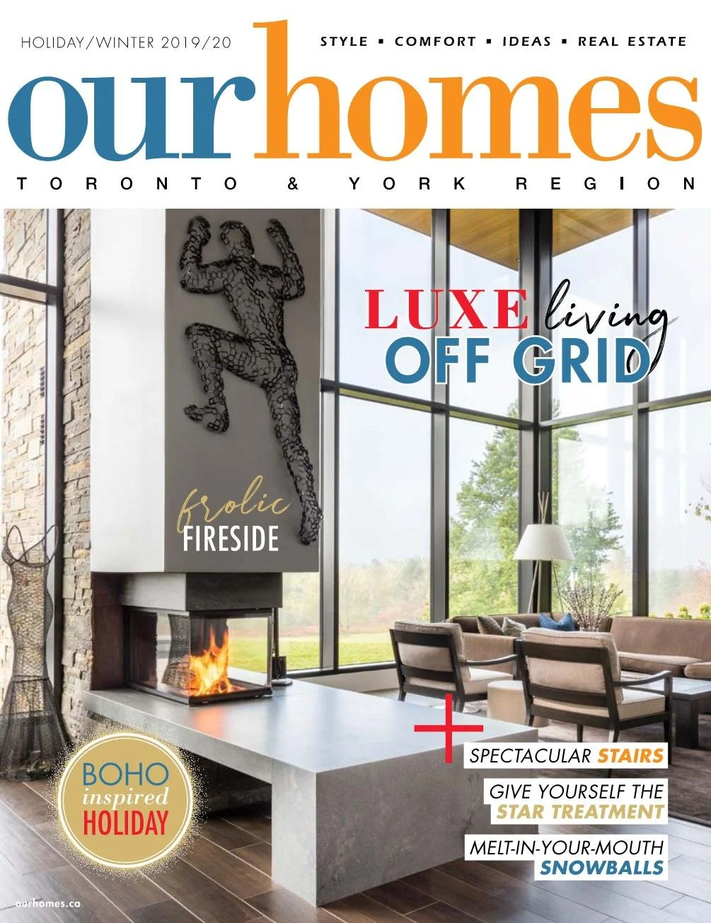 Best of Ontario / Toronto — OUR HOMES Magazine – Celebrating Life at Home