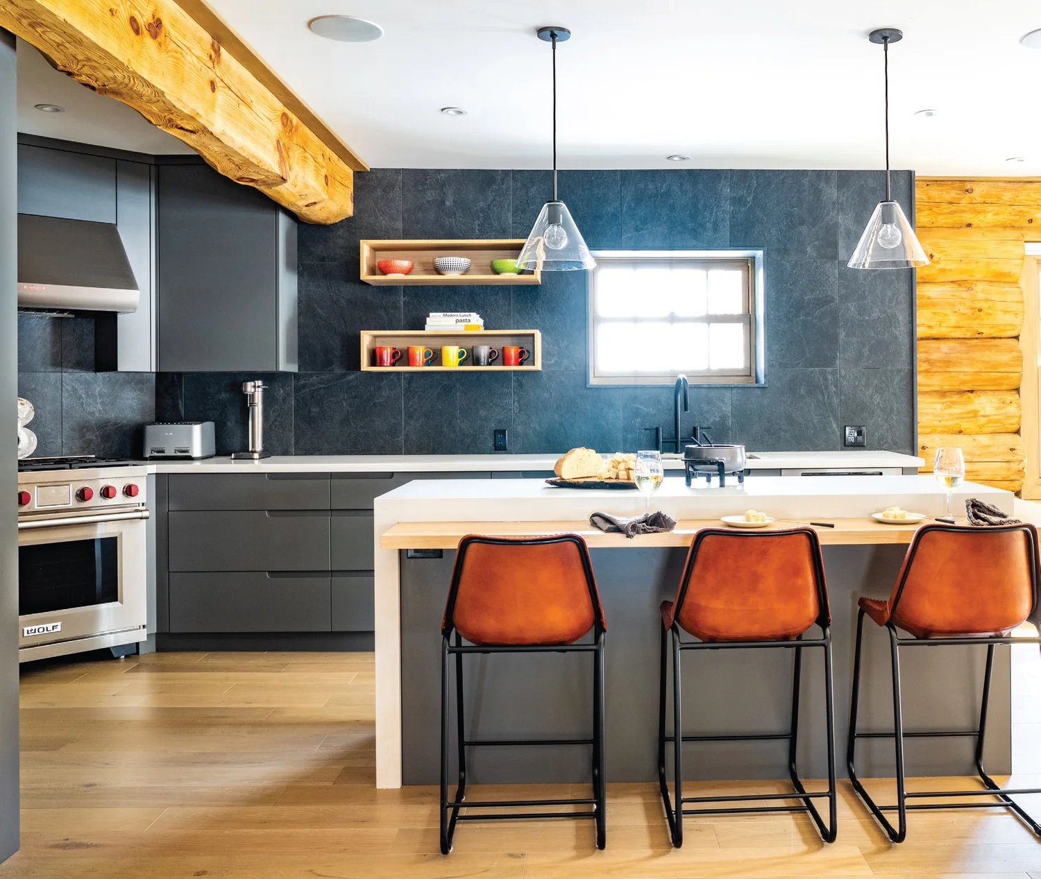 Charming Contemporary Cabin — OUR HOMES Magazine – Celebrating Life at Home