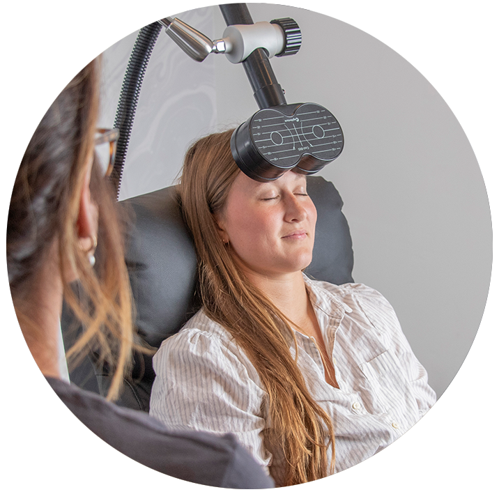 The MeRT process starts with a qEEG, followed by TMS protocols that are ...