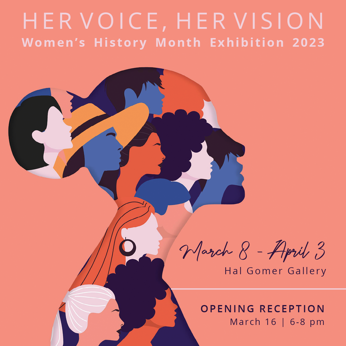 Her Voice, Her Vision Exhibit — Chesapeake Arts Center