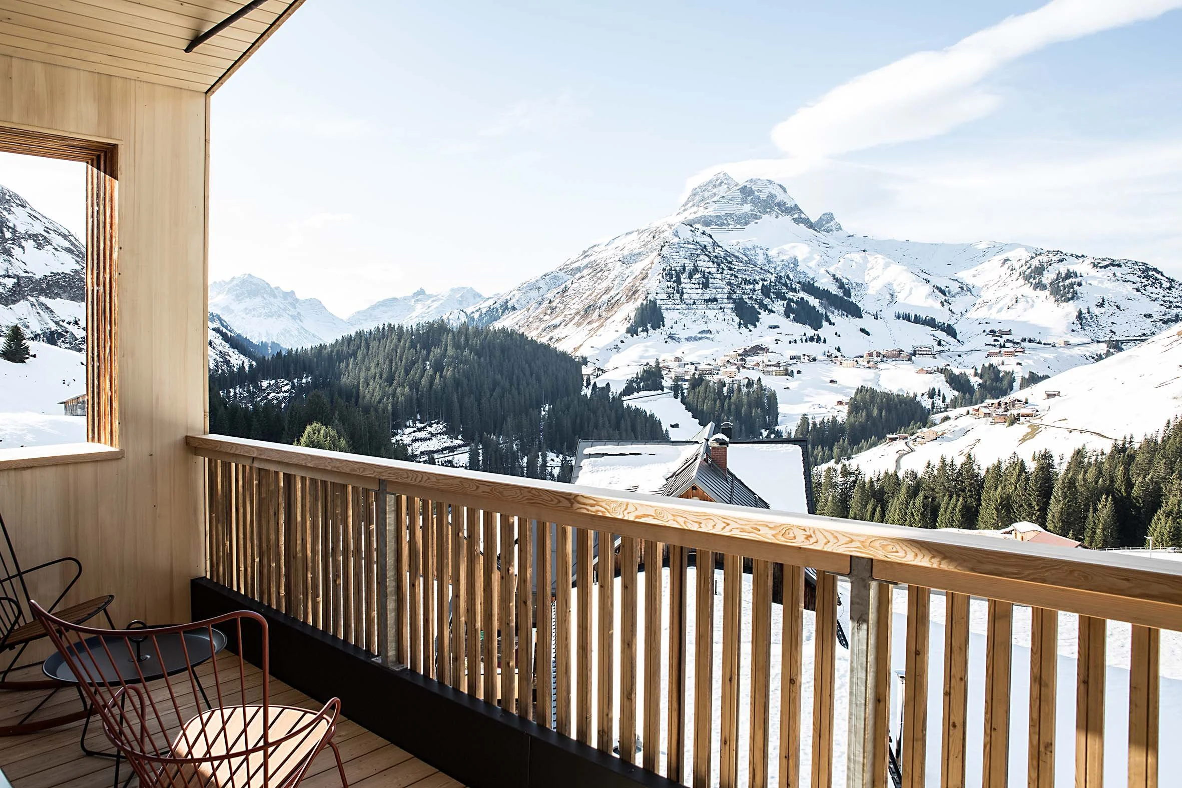 Hotel in Warth, Hideaway am Arlberg — HOLZGAUER HAUS