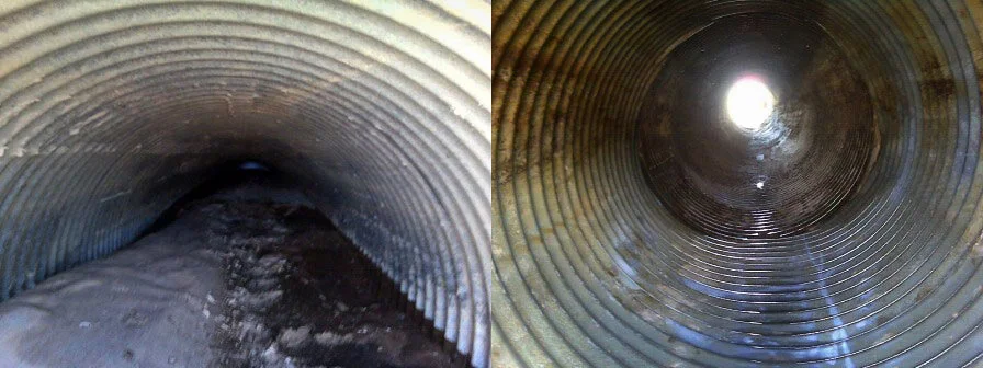 Culvert and Pipe Cleaning — Riley Industrial Services, Inc