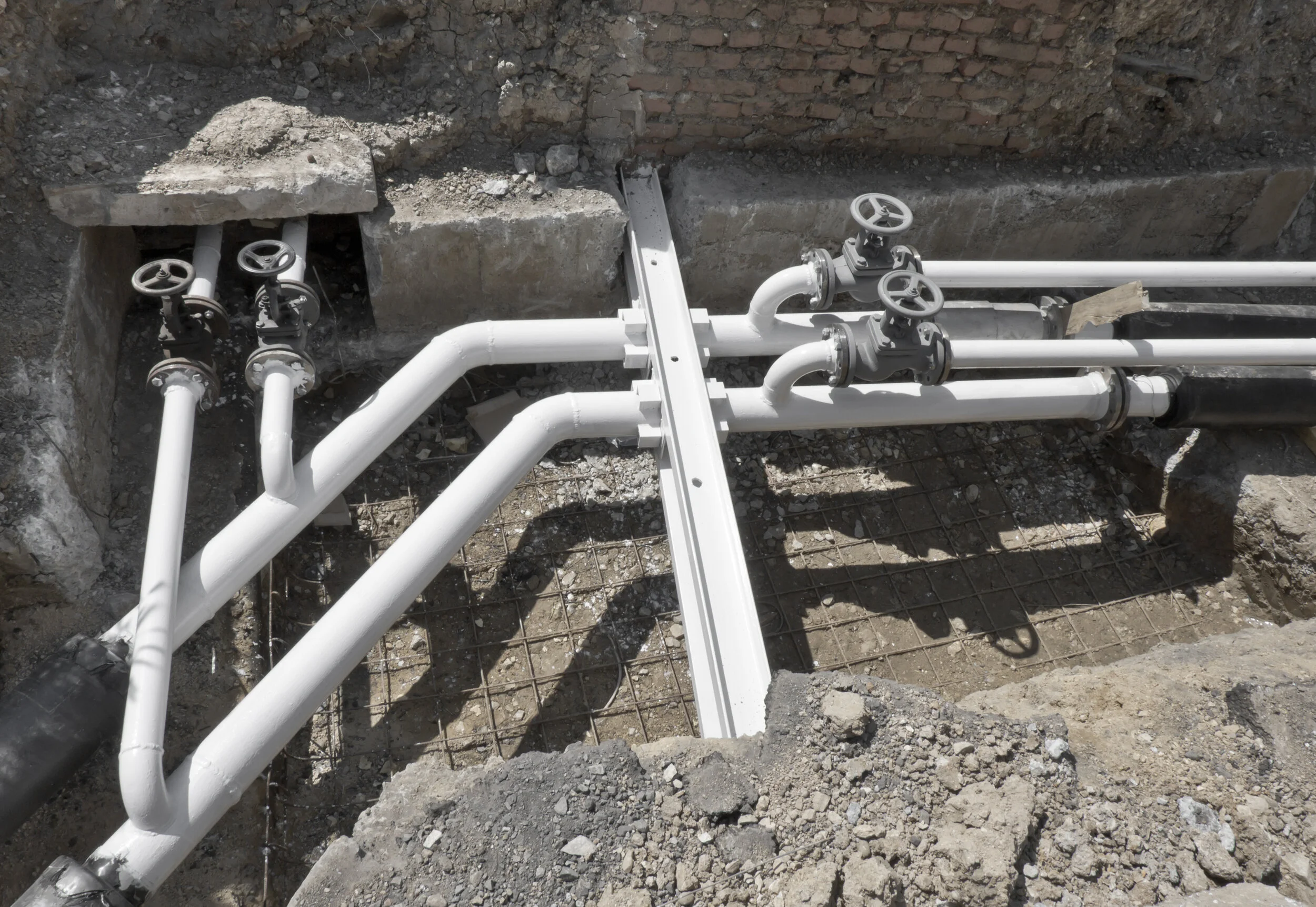 Underground Utilities — Ranbar Plumbing Contrators, Inc.