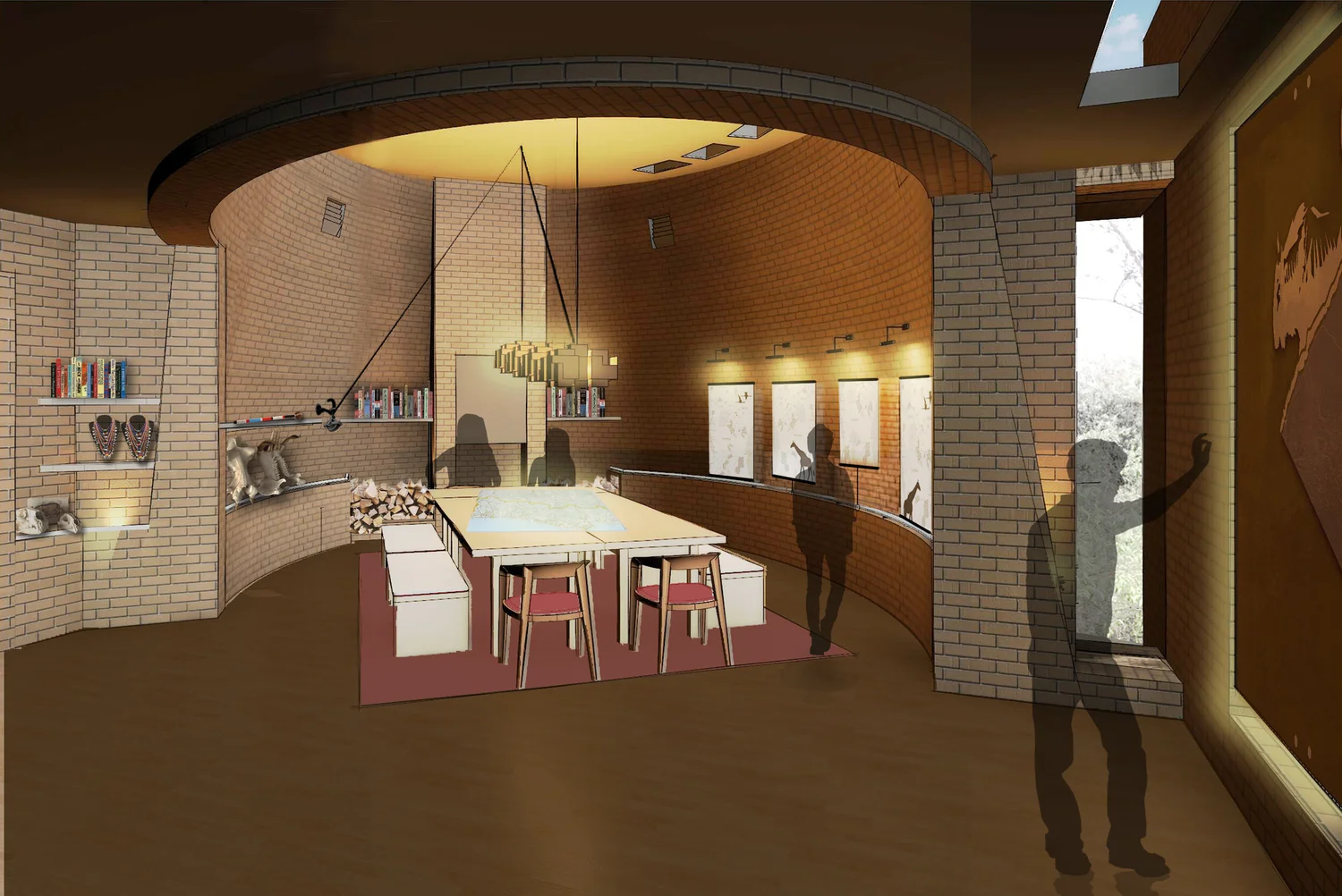 Office Of Ordinary Architecture — ANGAMA MAP ROOM