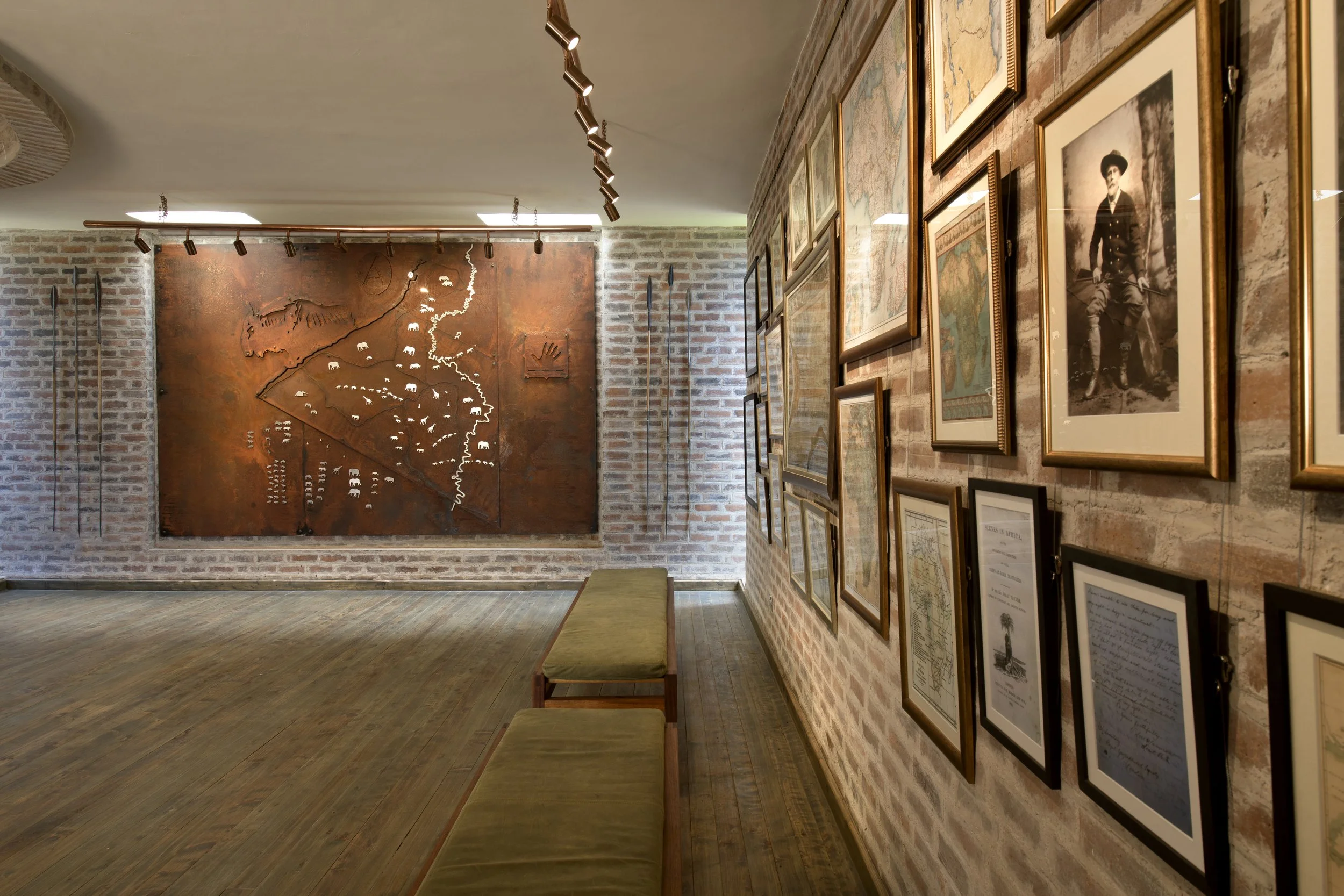 Office Of Ordinary Architecture — Angama Map Room