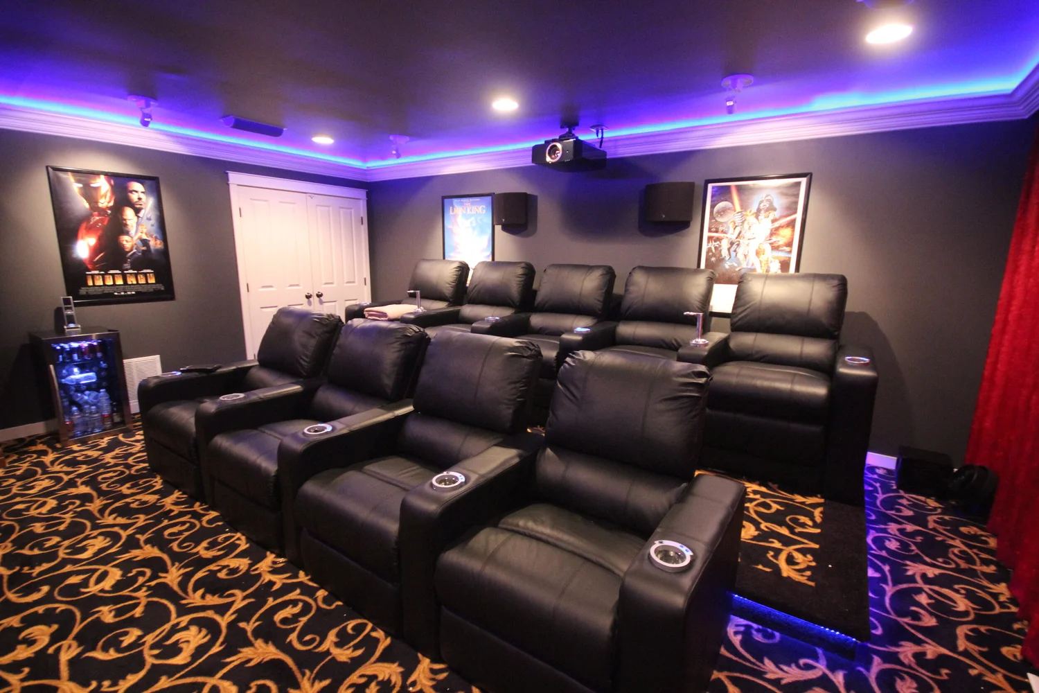Home Theater Seating Seattle — Cutting Edge Design, Inc.