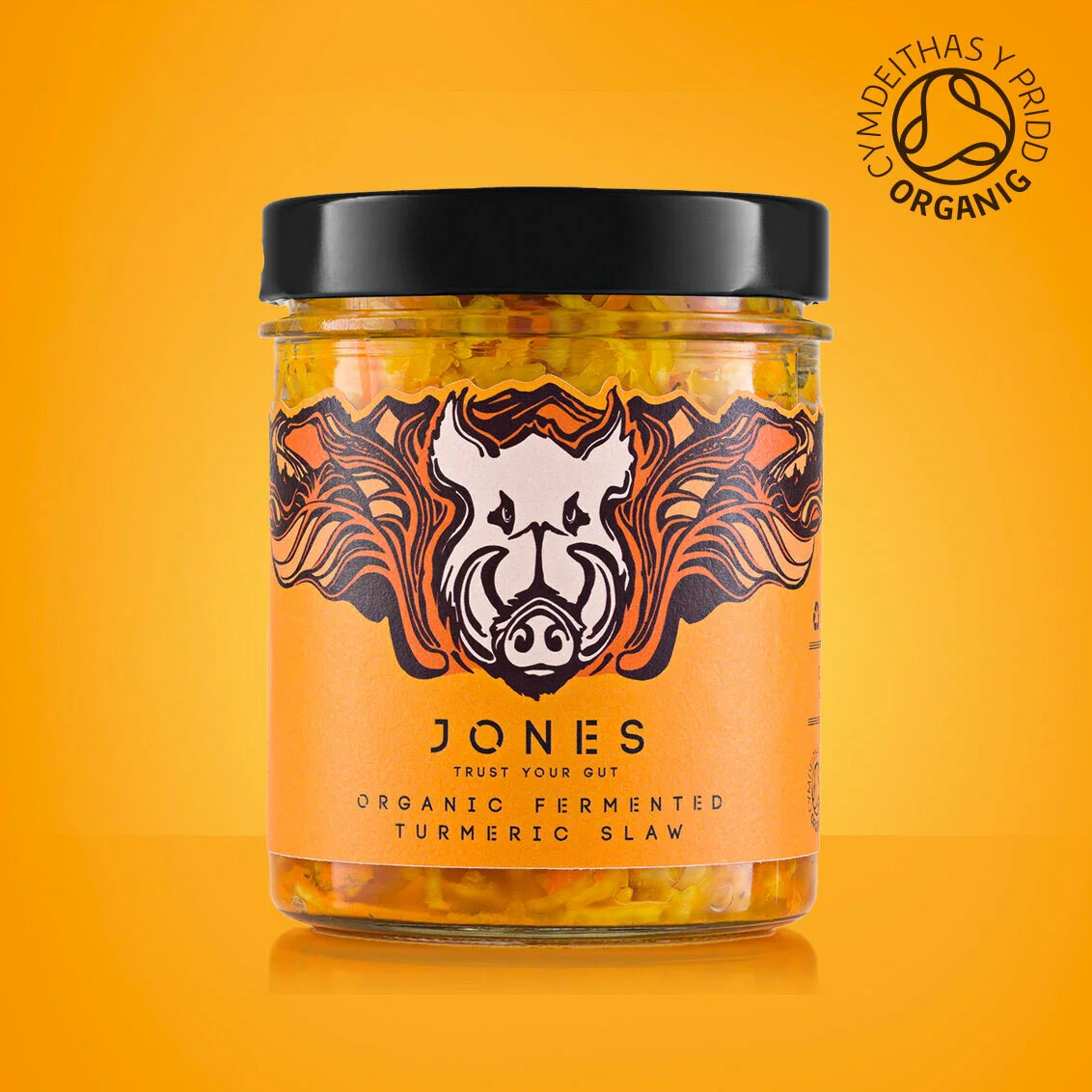 Organic Turmeric Fermented Slaw | Probiotic Gut-Healthy Coleslaw ...