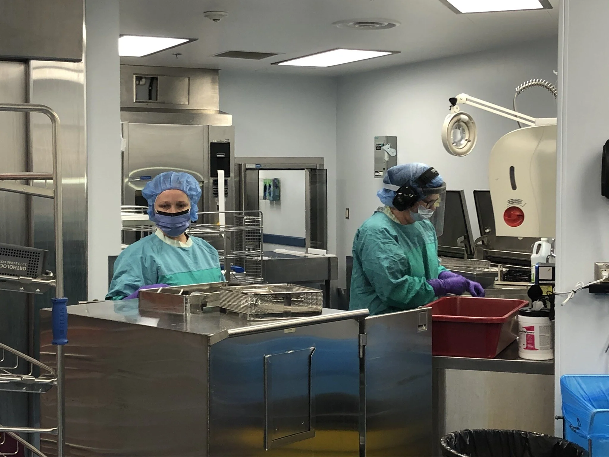 Rural Medical Device Reprocessing Department staff (Technicians ...