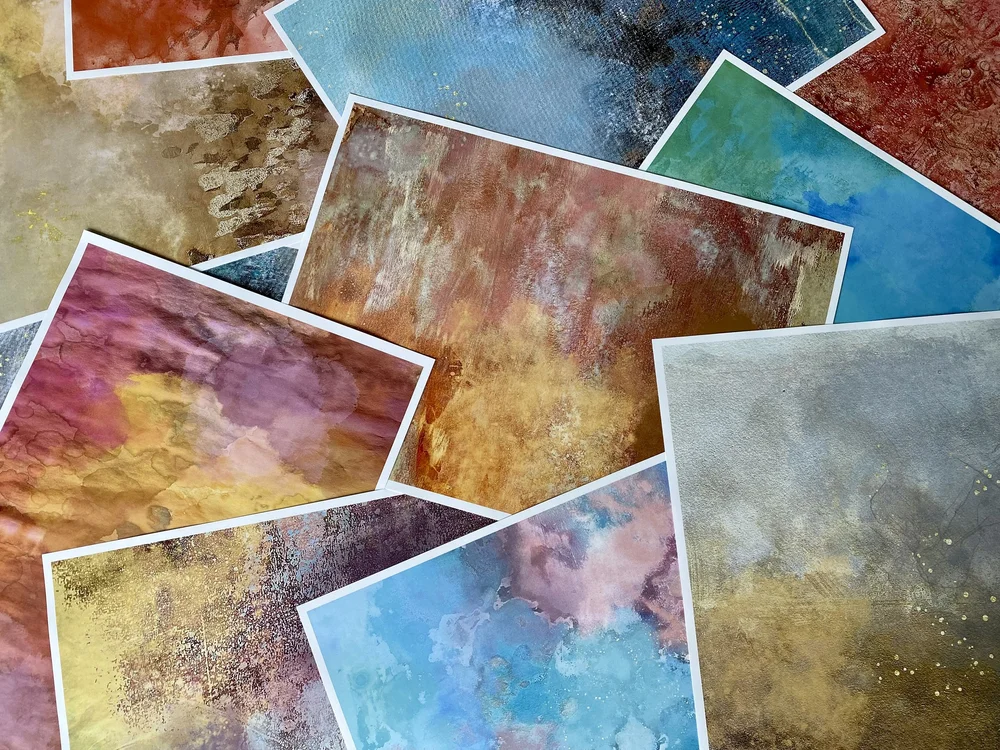 Digital Collage Paper — Froyle Art