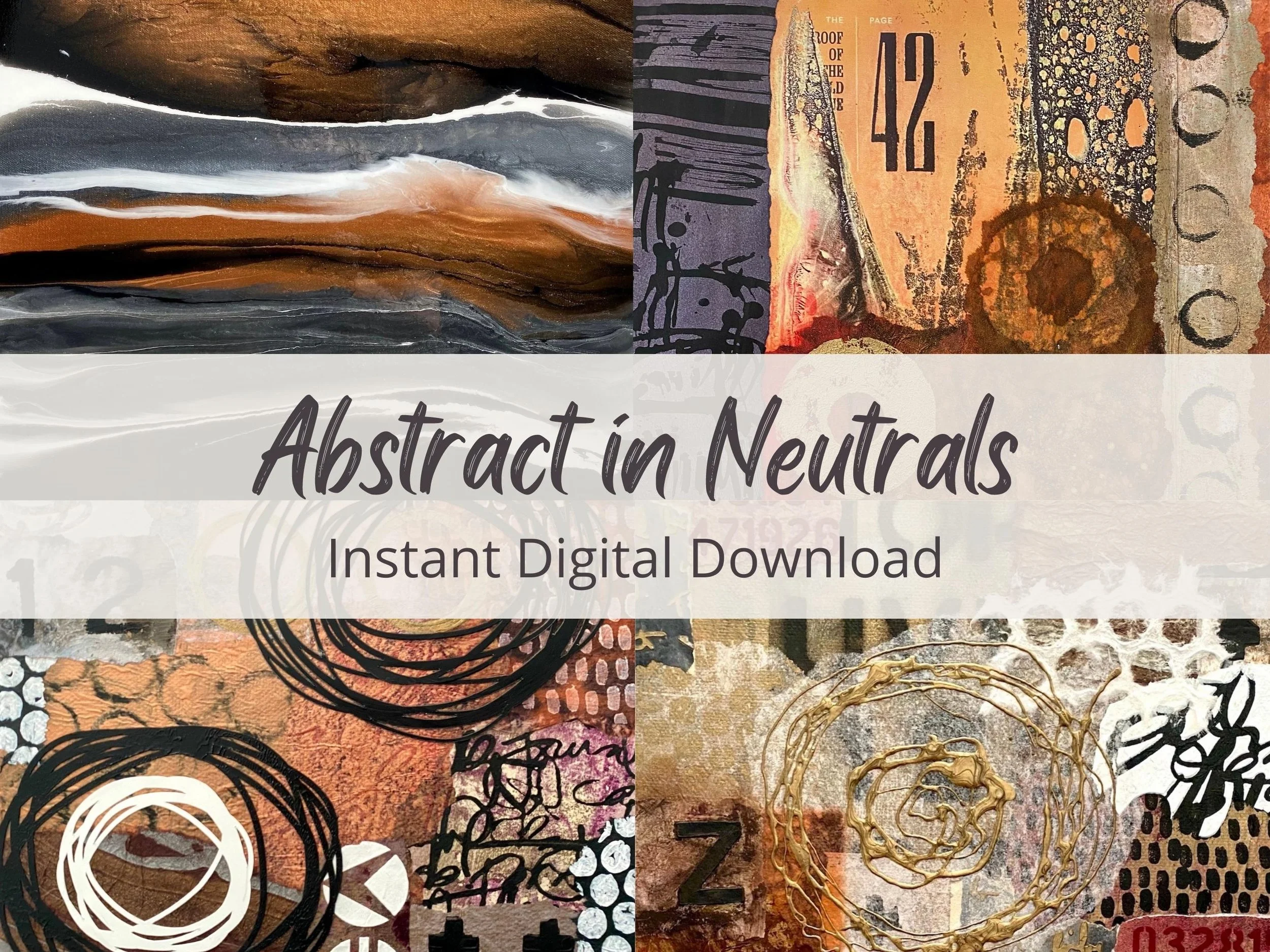 Digital Collage Paper — Froyle Art