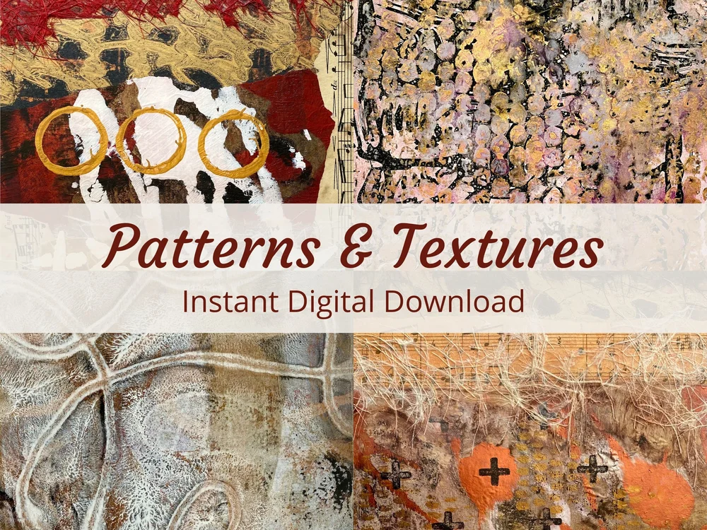 Digital Collage Paper — Froyle Art