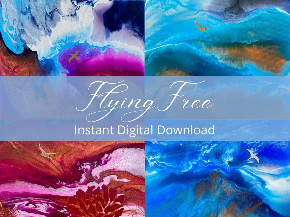 Digital Collage Paper — Froyle Art