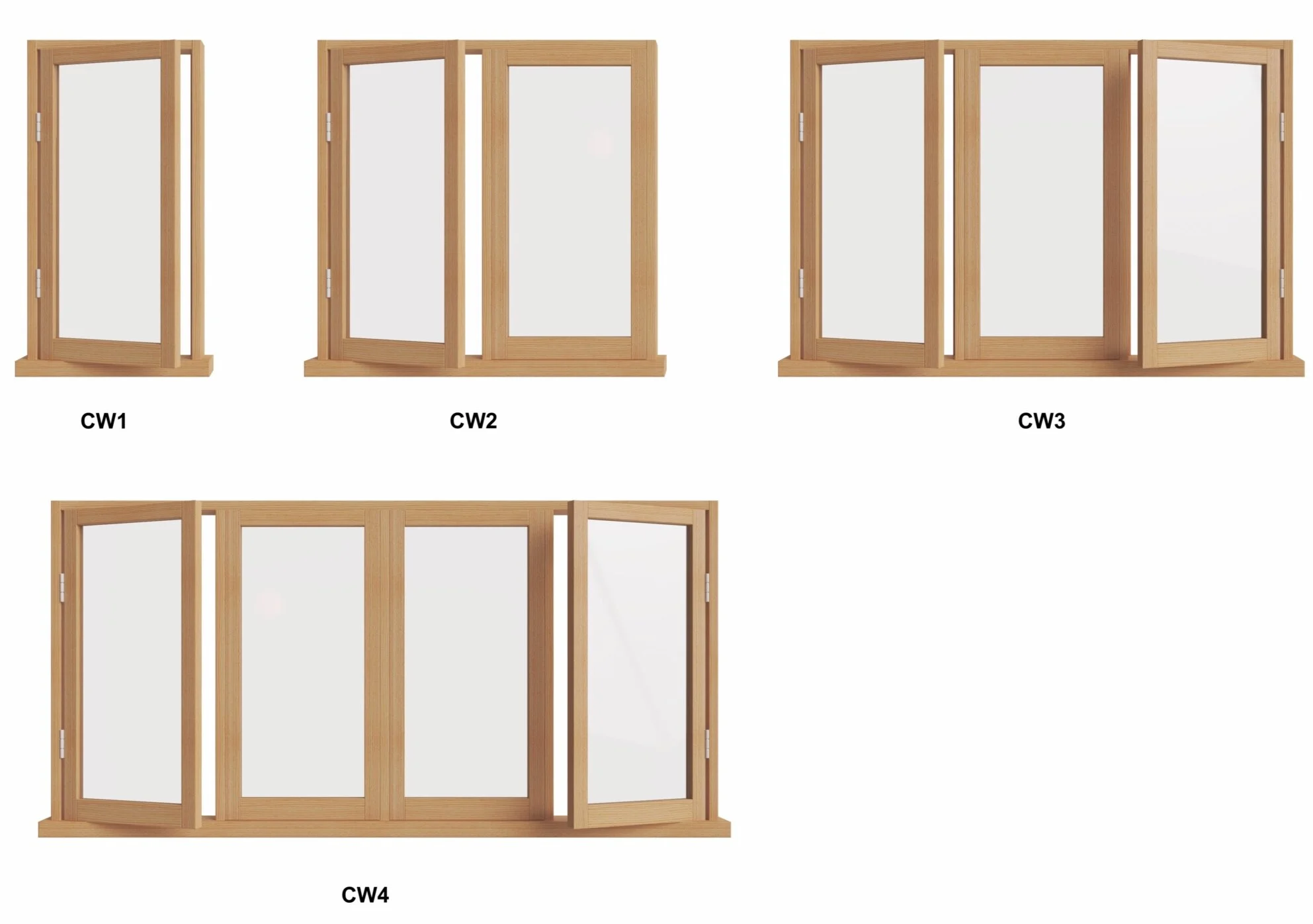 Our range of custom made wooden windows. All our timber joinery is ...