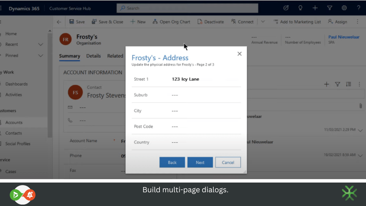 Dialog Builder for Dynamics 365 — Magnetism