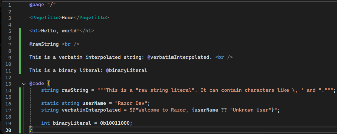Visual Studio introduces new features for enhanced Razor productivity