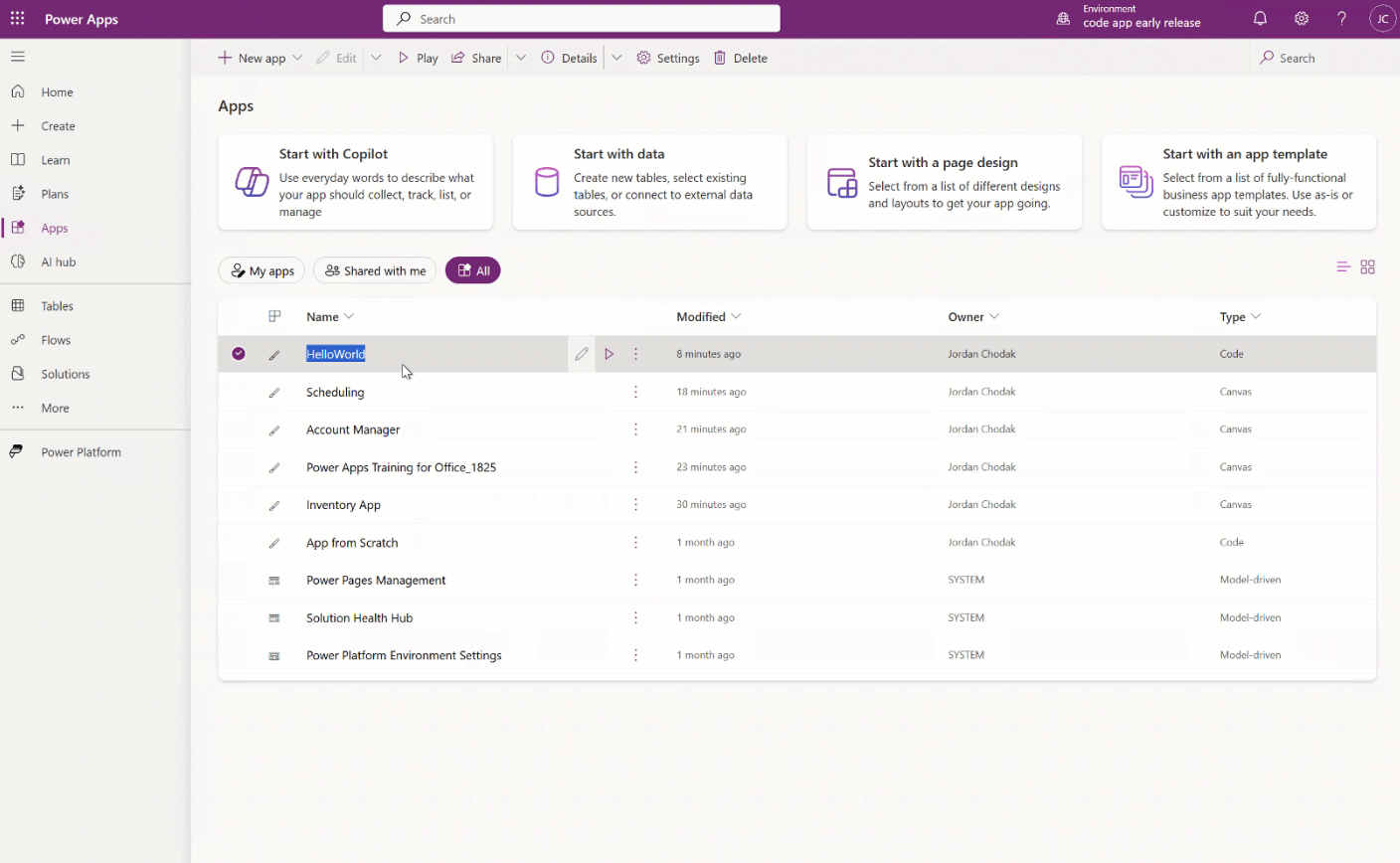 Microsoft Brings Code Apps to Power Apps for Broader Development Scenarios
