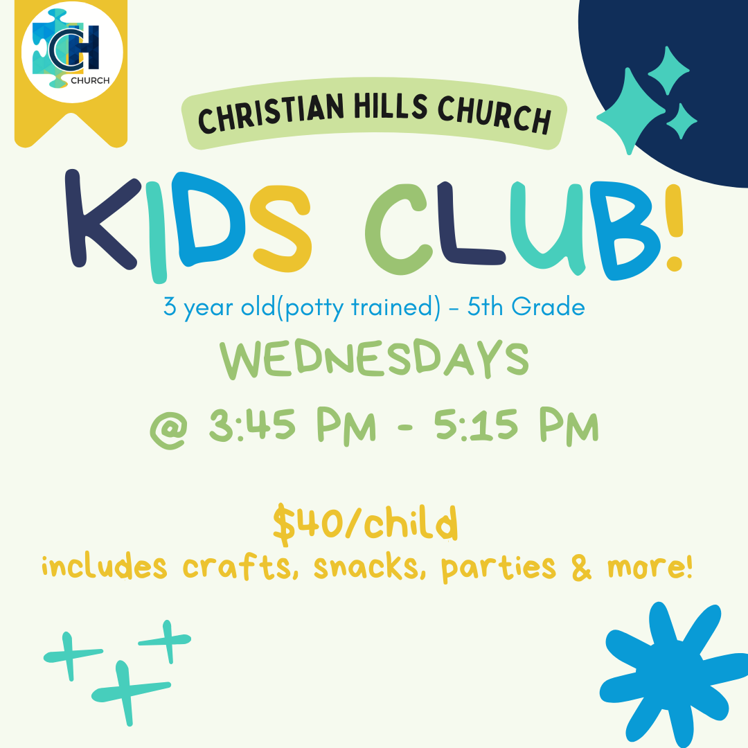 Kids Club — Christian Hills Church