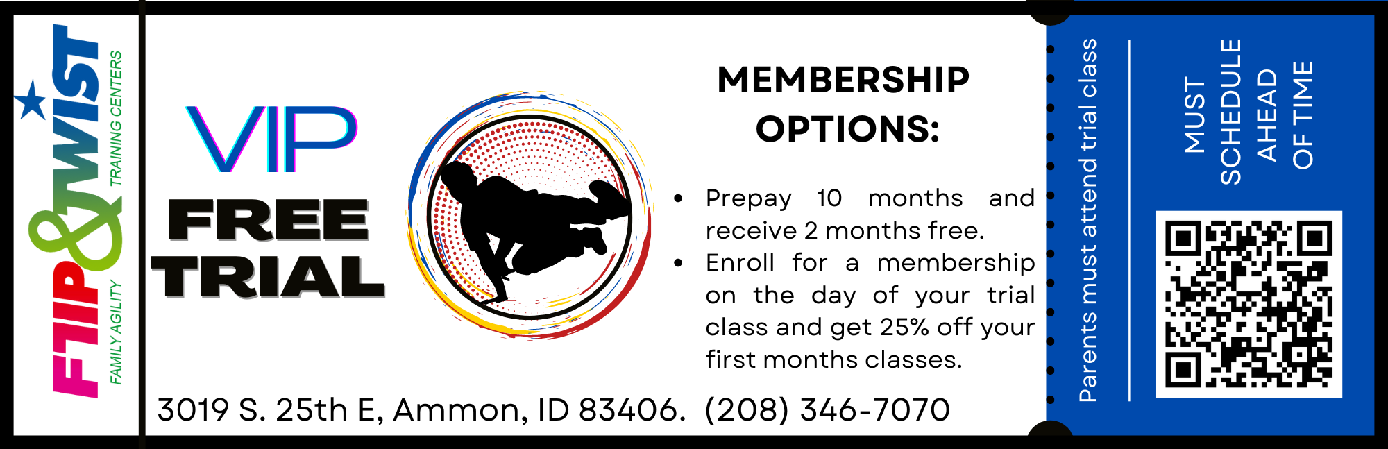 Flip & Twist — Free Trial Class