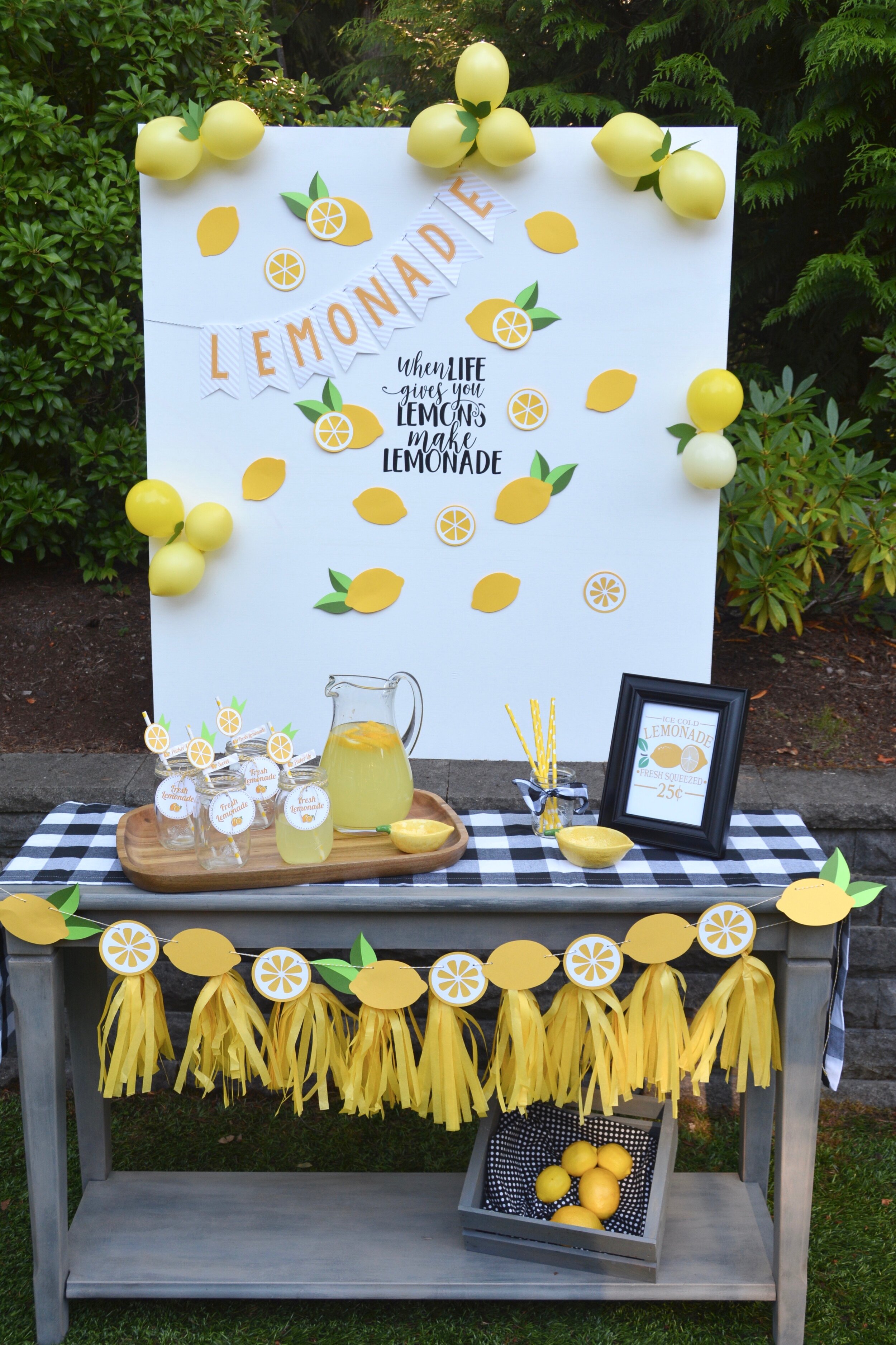 Lemonade Stand Birthday Party