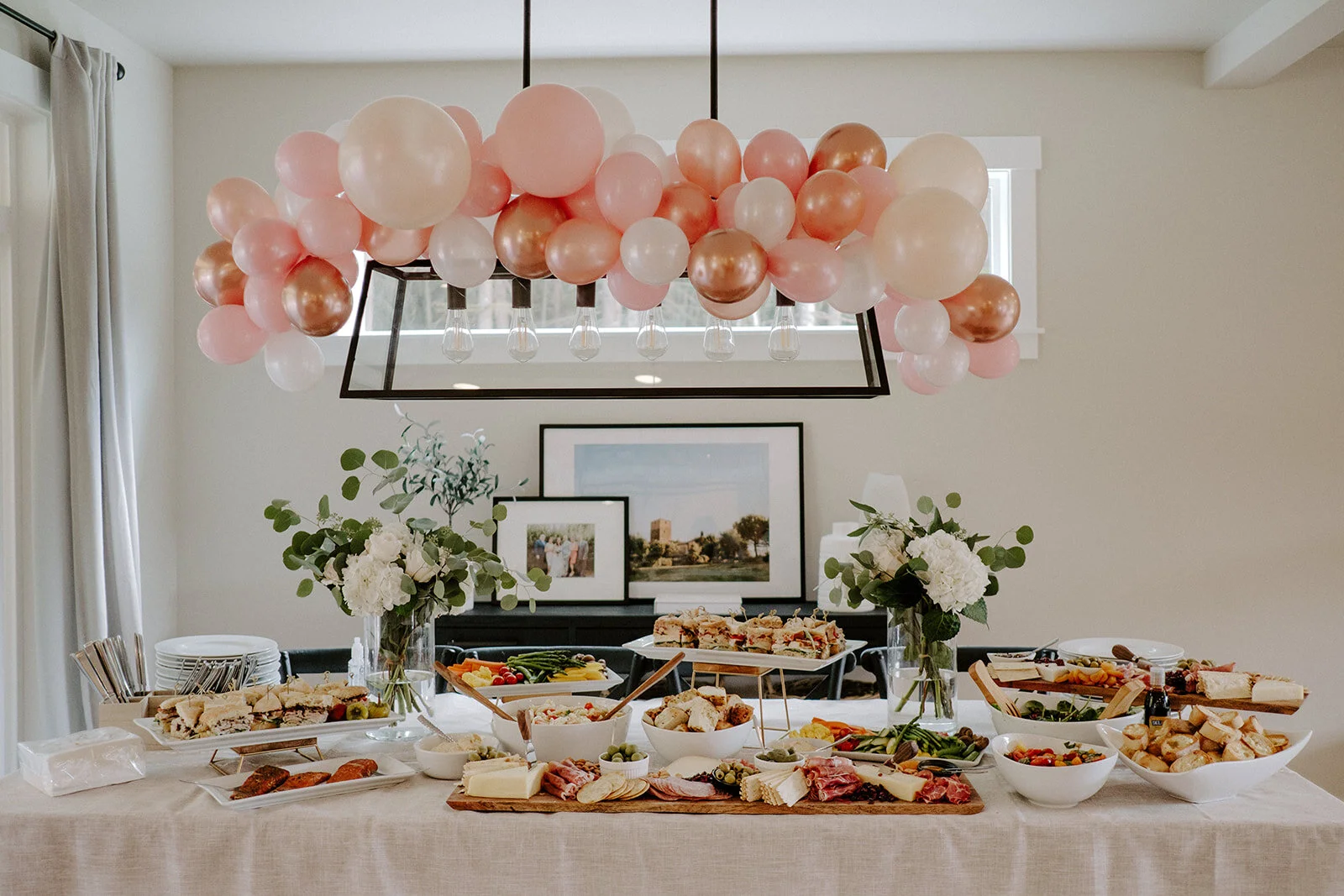 Elegant Farmhouse, shabby chic baby shower — Davis & Scout Celebration Co.