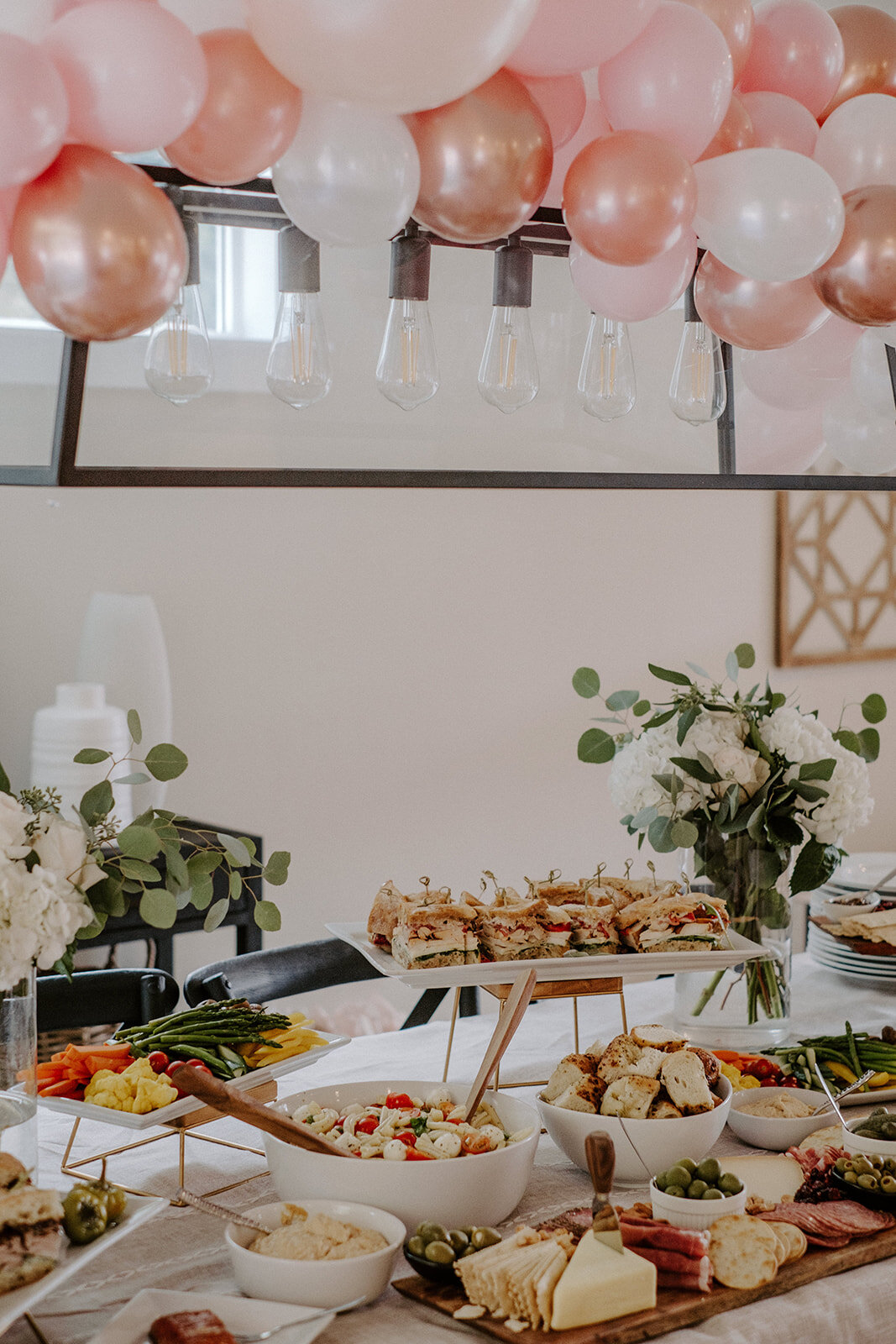 Elegant Farmhouse, shabby chic baby shower — Davis & Scout Celebration Co.