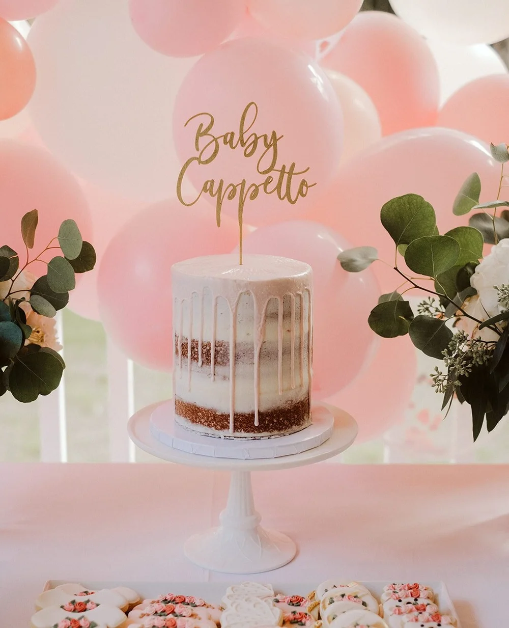 Elegant Farmhouse, shabby chic baby shower — Davis & Scout Celebration Co.
