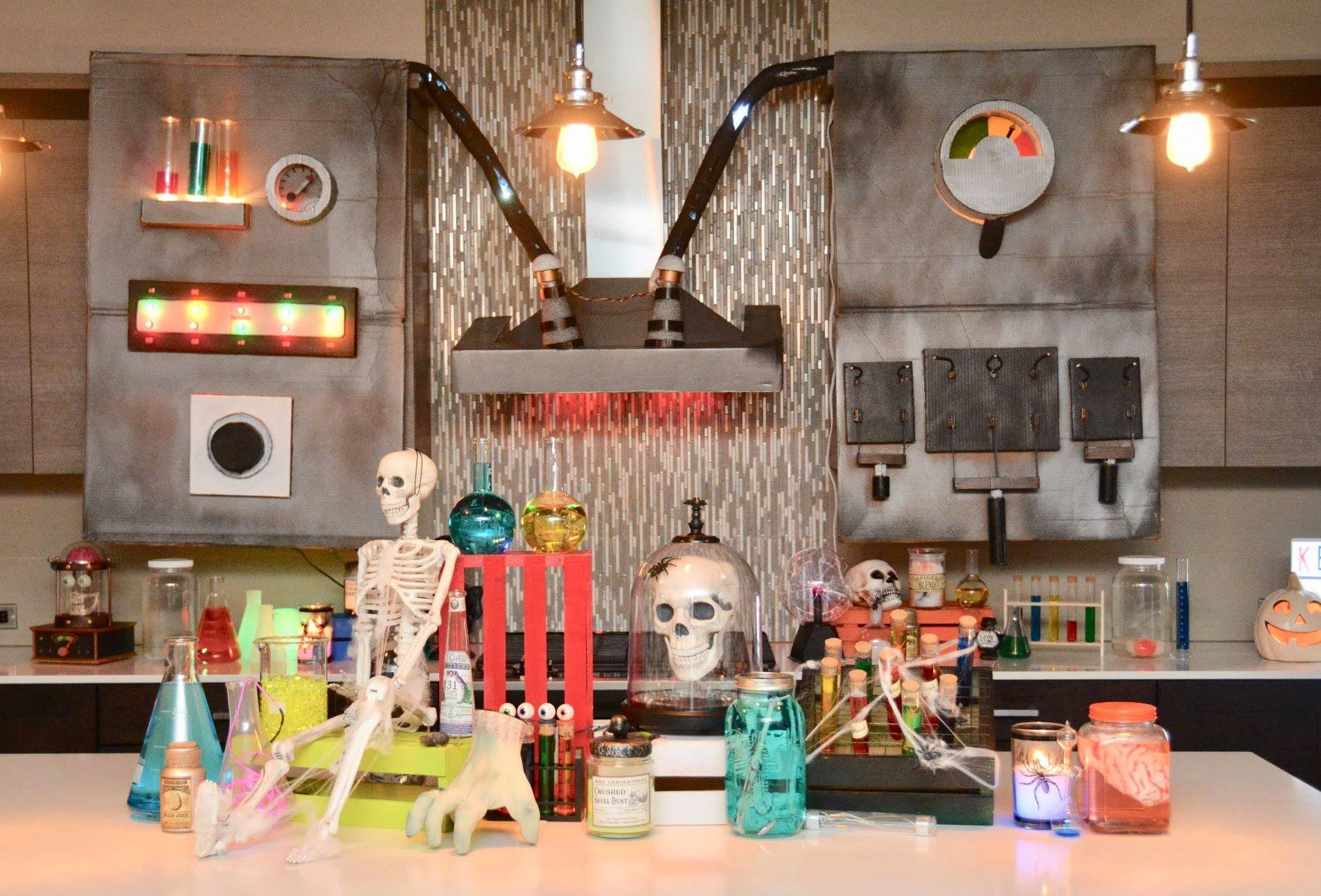 Mad Scientist Halloween Lab and party — Davis & Scout Celebration Co.