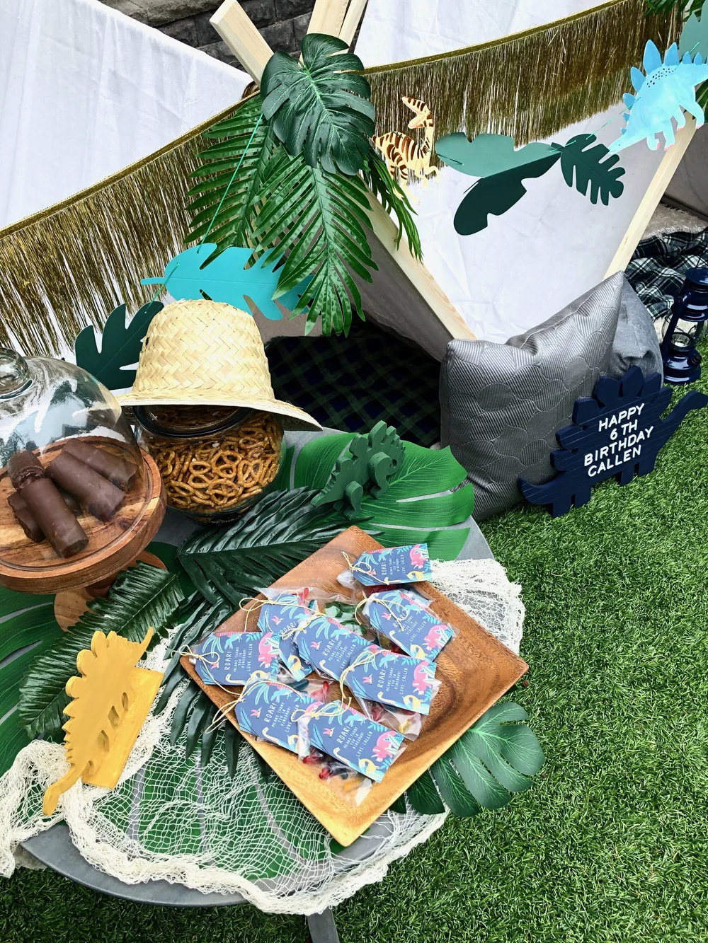 Dinosaur Explorer Birthday Party — Davis & Scout Celebration Co.