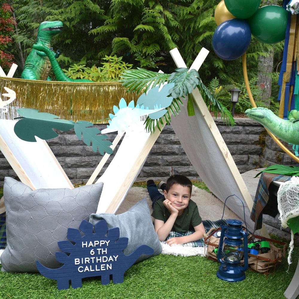 Dinosaur Explorer Birthday Party — Davis & Scout Celebration Co.