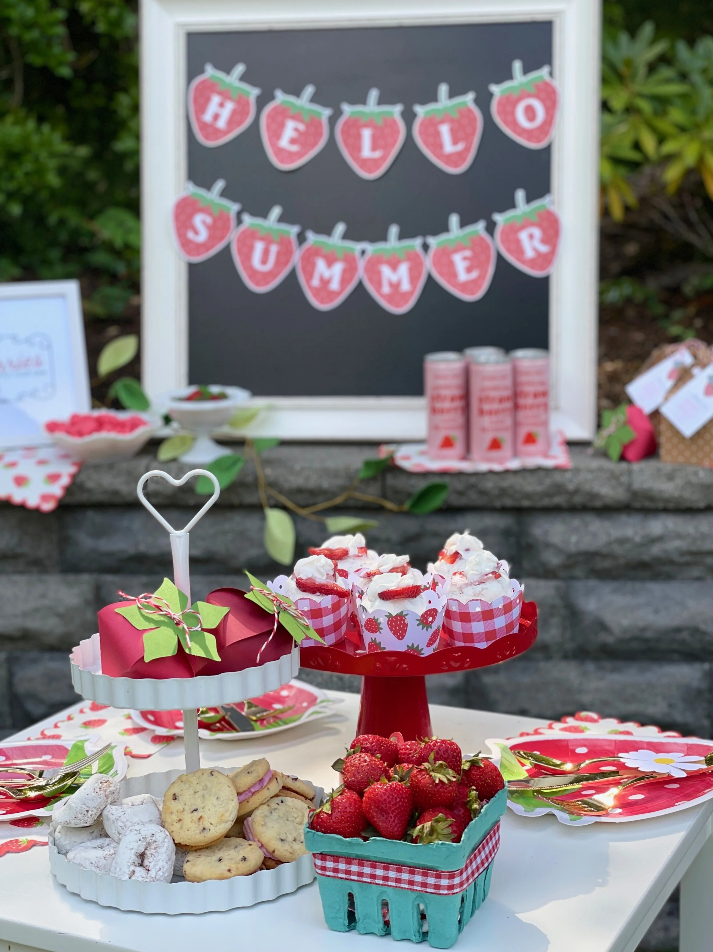 Berry Sweet Strawberry Picnic — Davis & Scout Celebration Co.