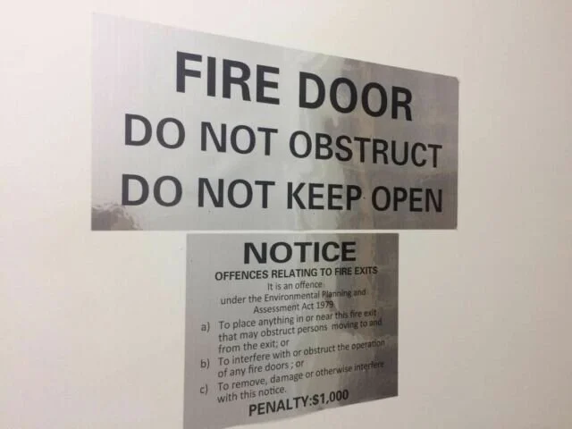 Warning and Operational Signs — Extreme Fire Solutions