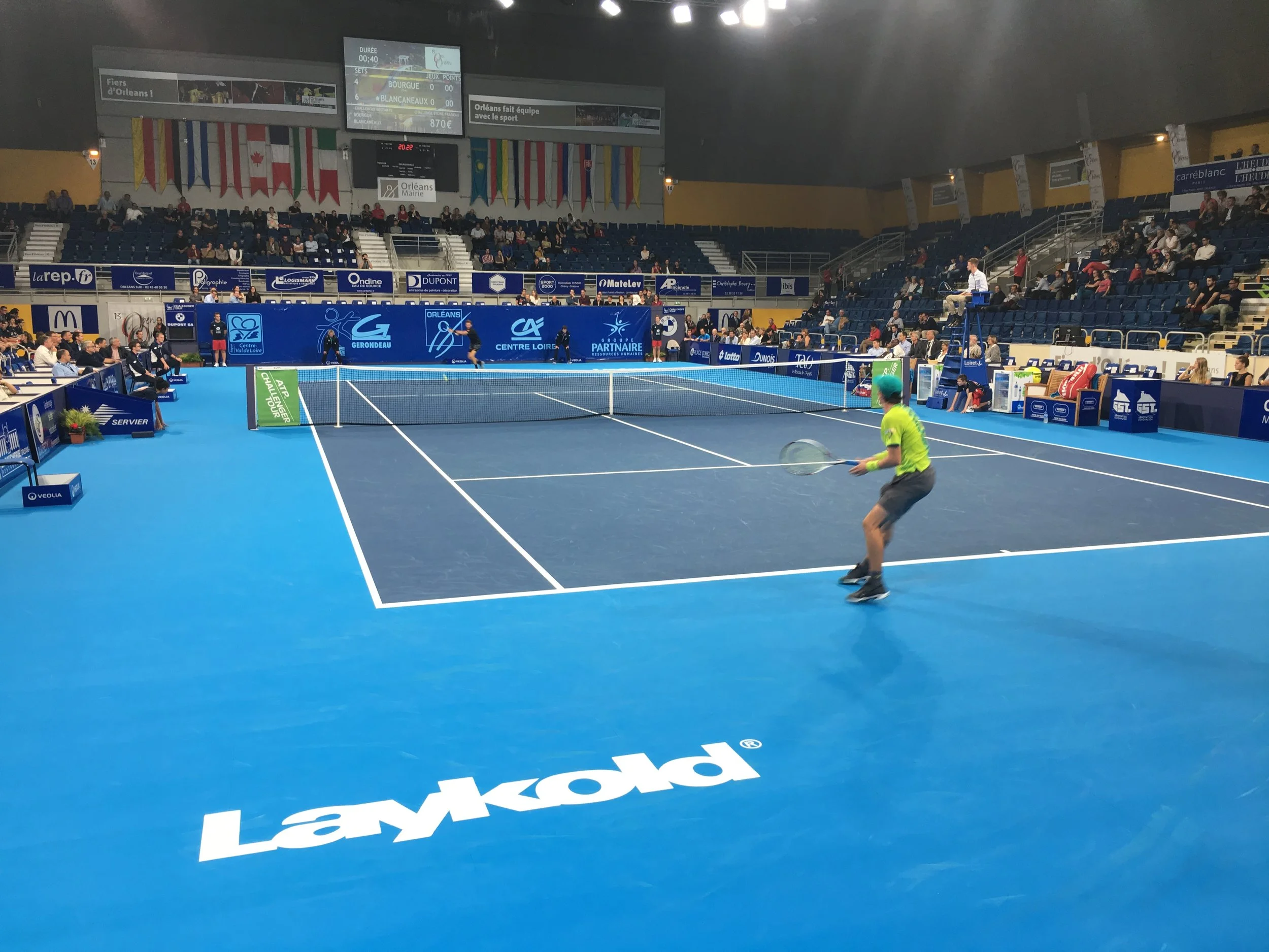 Laykold - Official Surface of the US Open. Available worldwide.