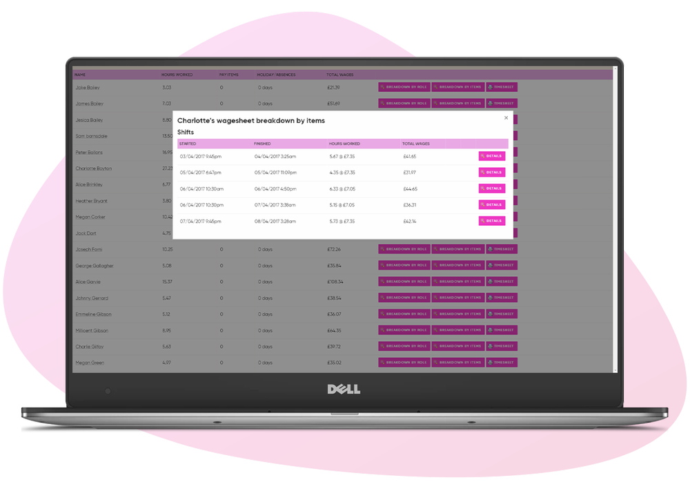 Timesheets — StaffSavvy