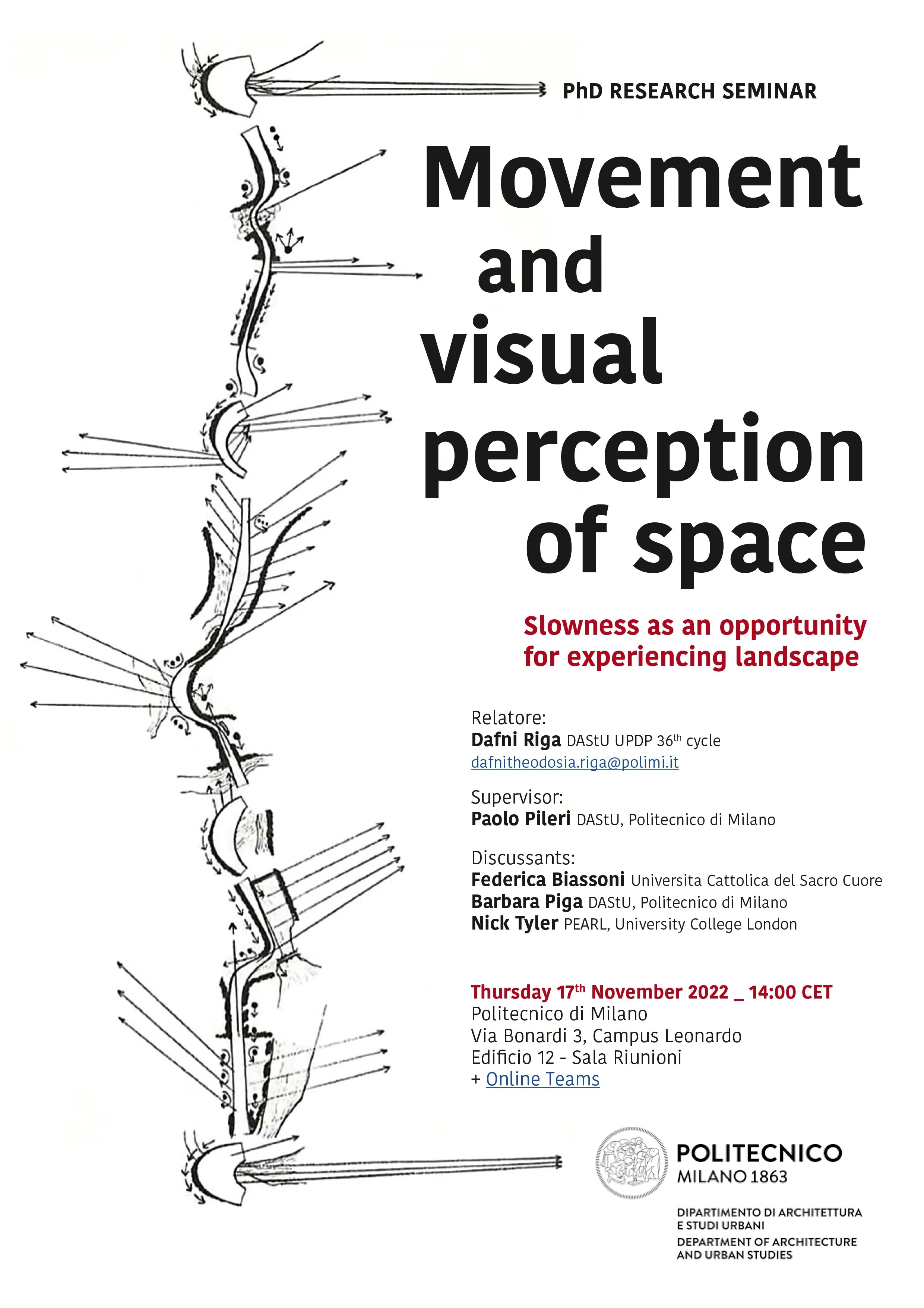 Movement and Visual Perception of Space — DAFNI RIGA
