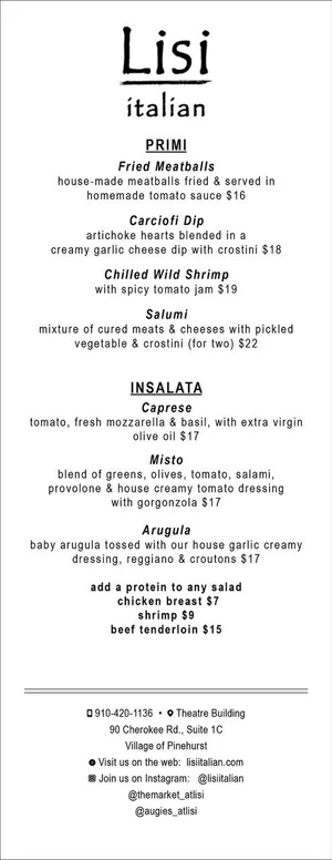 Eat — Lisi Italian | Simple, Authentic, Italian Food Rooted in Family