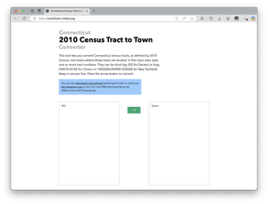 Interactive Data Projects — CTData