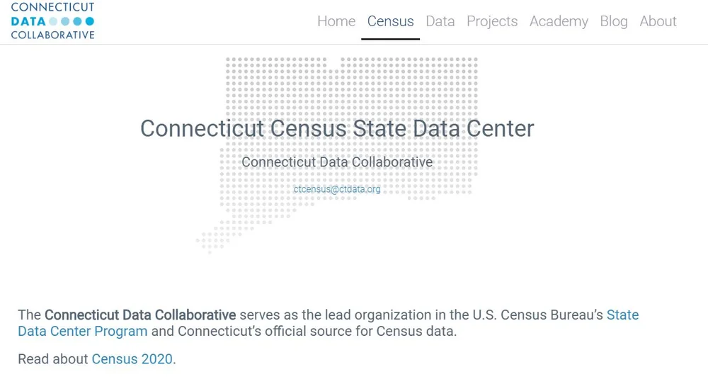 CTData Designated Census State Data Center! — CTData