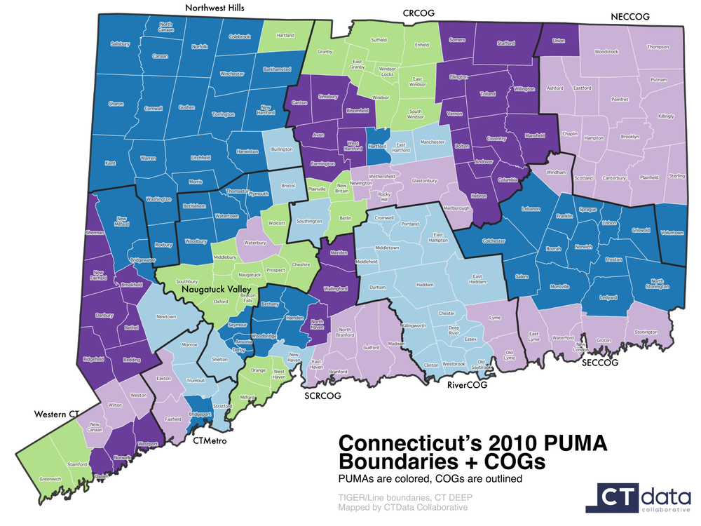 PUMA Maps & Tables — CTData