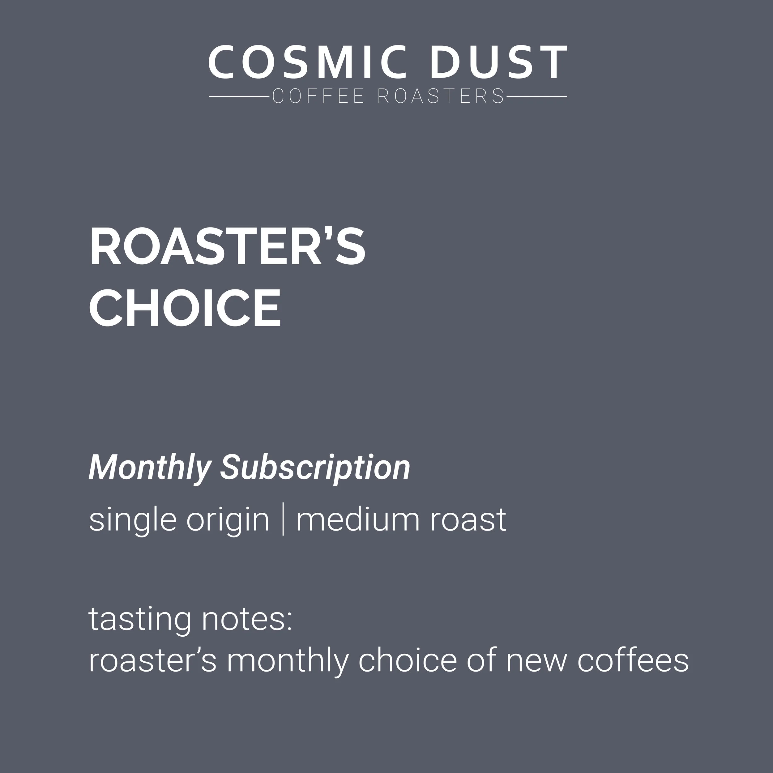 COSMIC DUST COFFEE