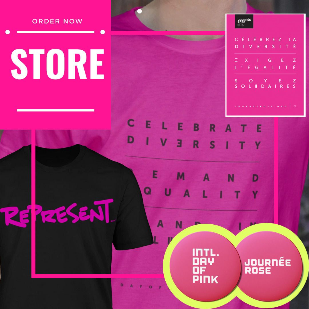 Get Involved — Intl. Day of Pink