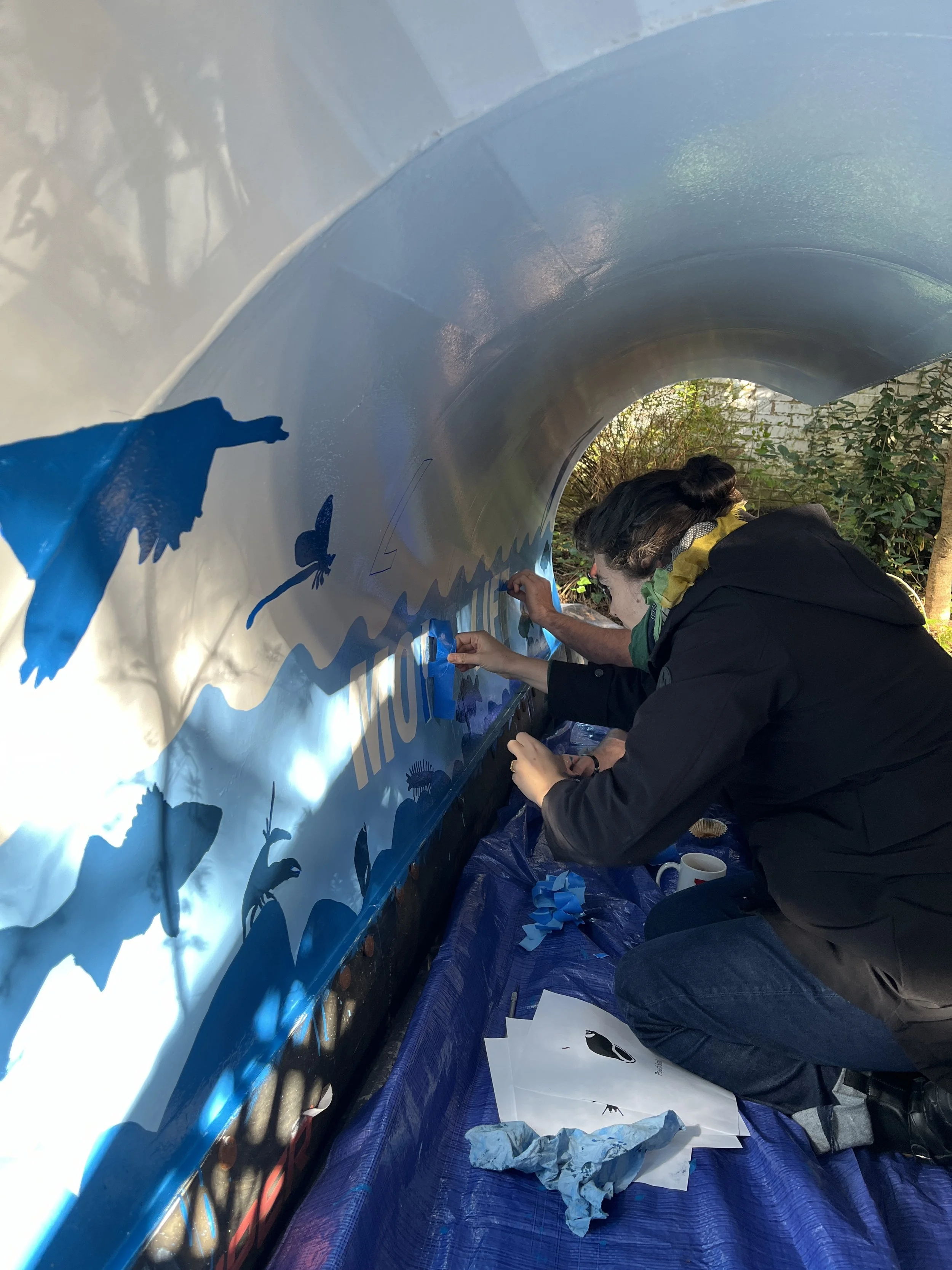 Snow Plow Painting Raises Awareness of Road Salt Toxicity — Little ...