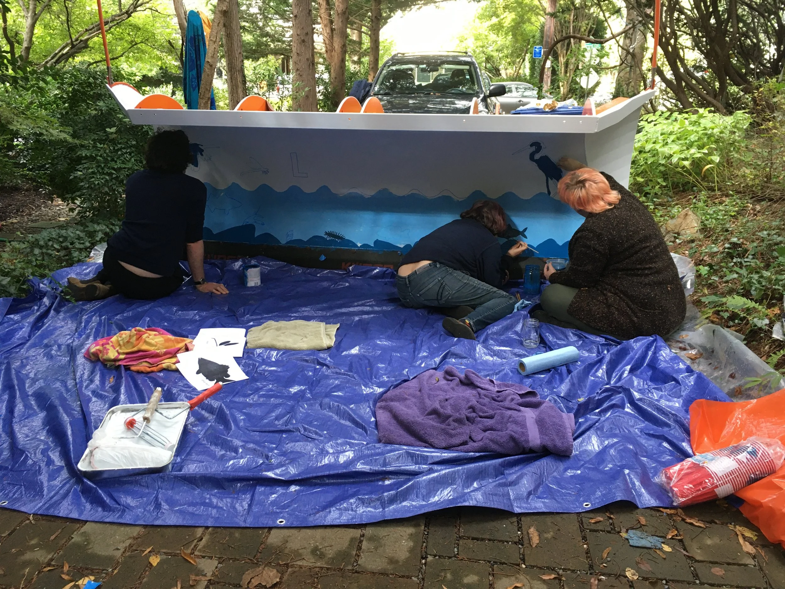 Snow Plow Painting Raises Awareness of Road Salt Toxicity — Little ...