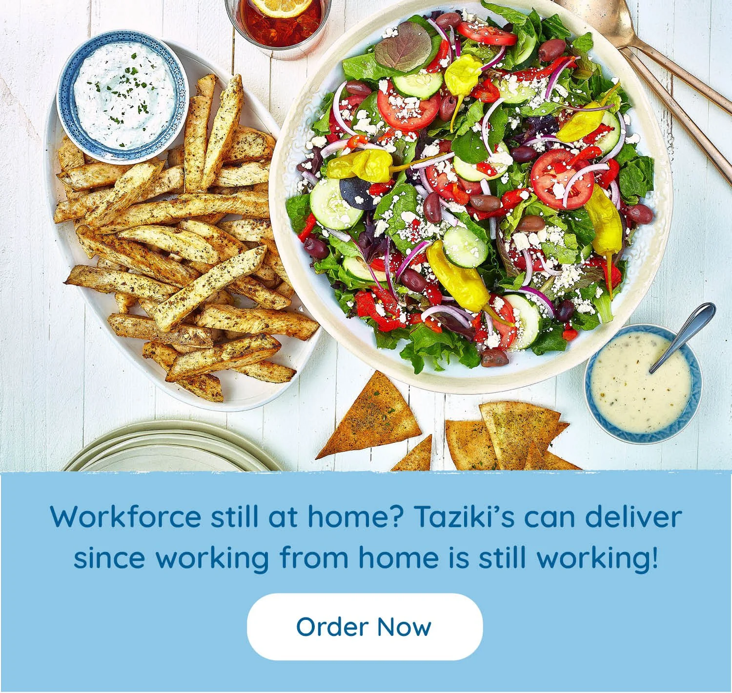 Catering - Taziki’s Mediterranean Cafe — Taziki's Cafe
