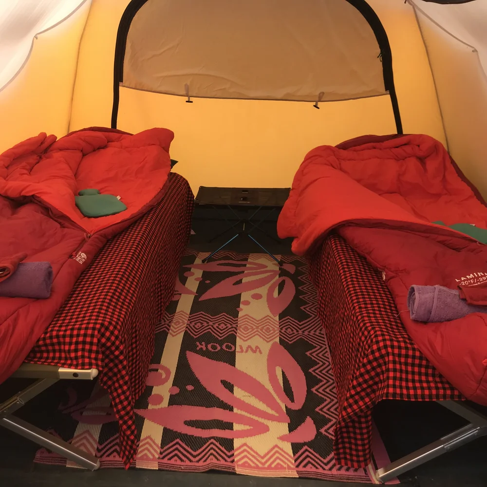 Glamping on Mt Kenya