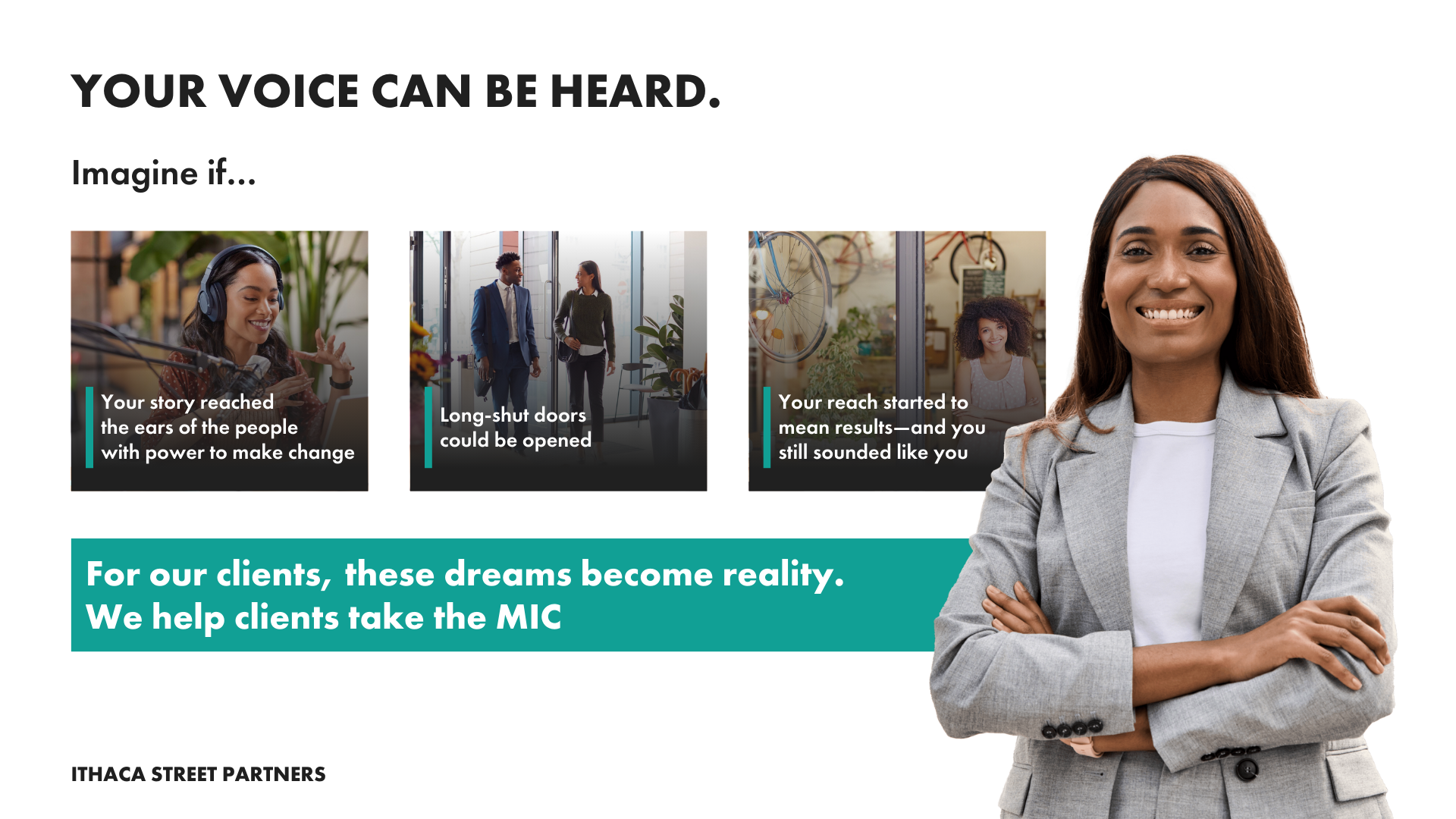 the work — Ithaca Street Partners