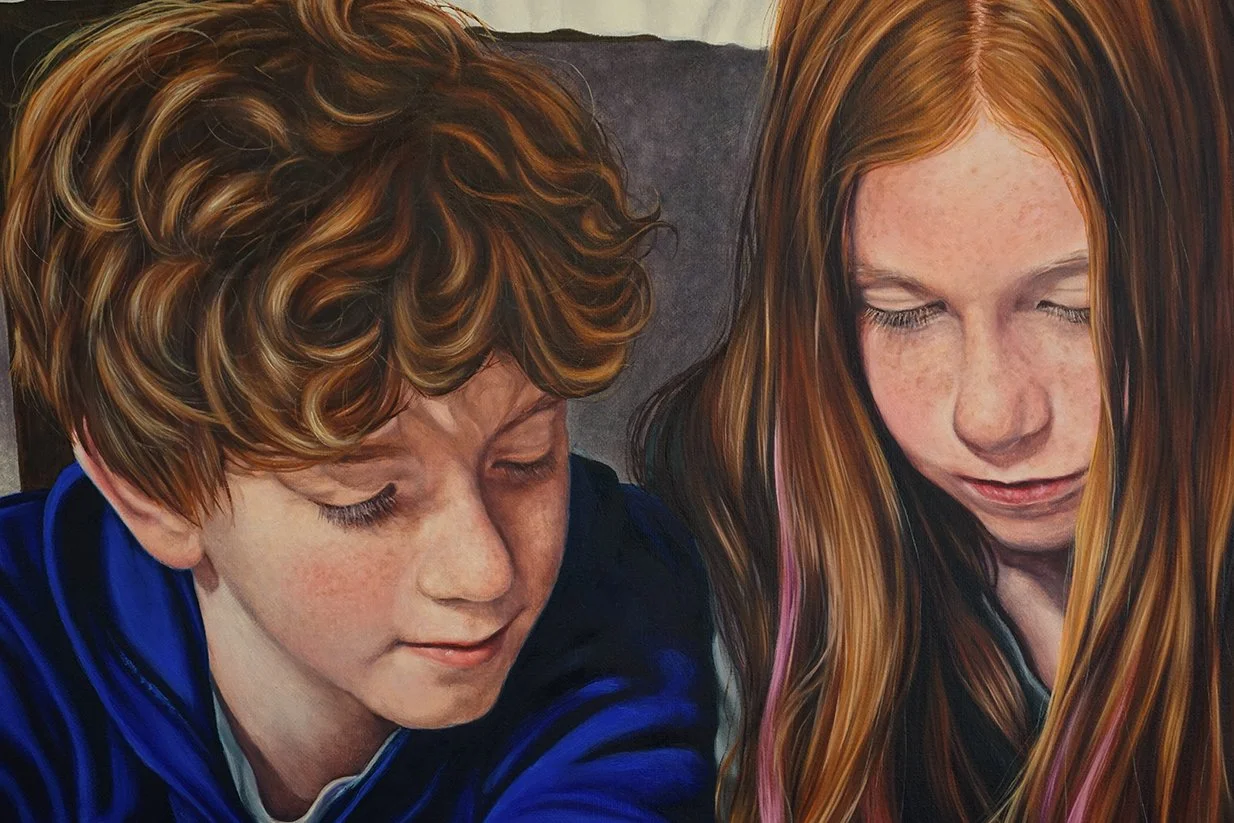Biding her time. Original Oil Painting. — Mariah Kaminsky Fine Art, llc