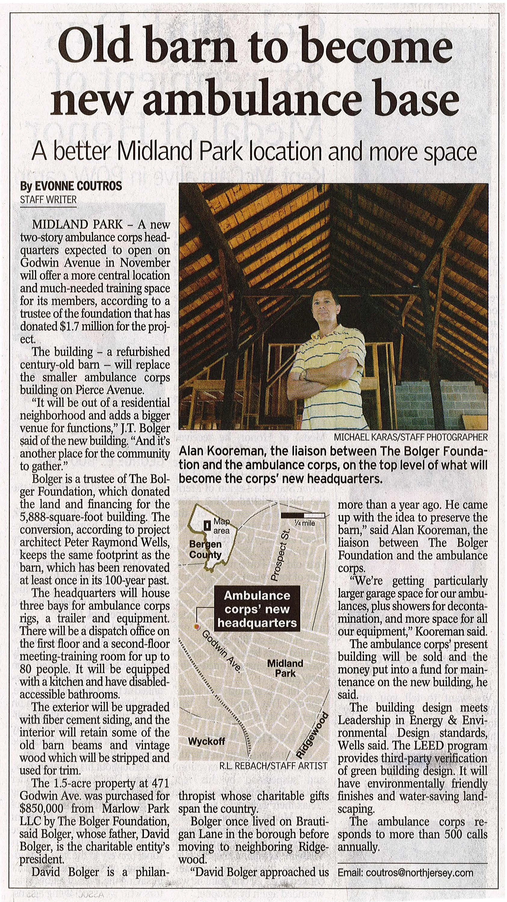 Bolger Community Center — Wells Architecture