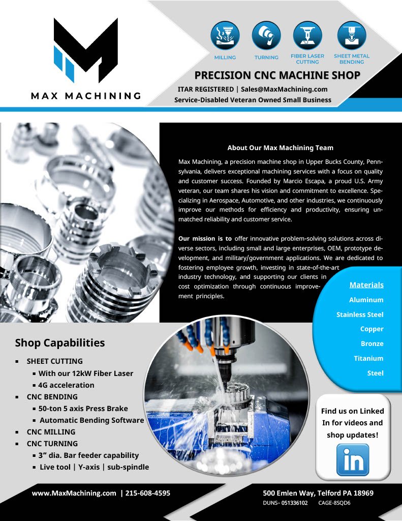Services 4 — Max Machining