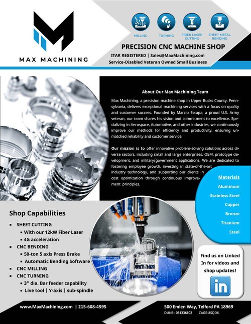 Services 4 — Max Machining